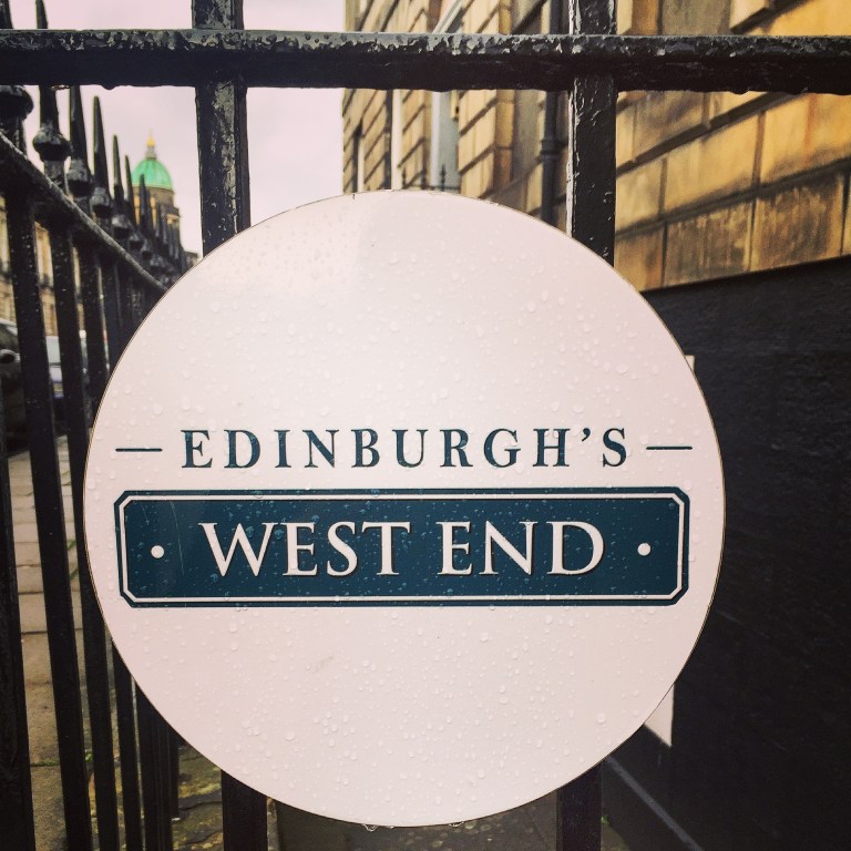 Edinburgh West End sign – Planning Edinburgh
